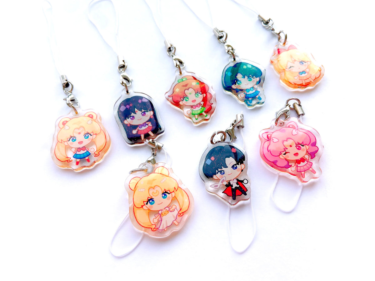 Sailor Scouts Mini Charms – KiwiShop